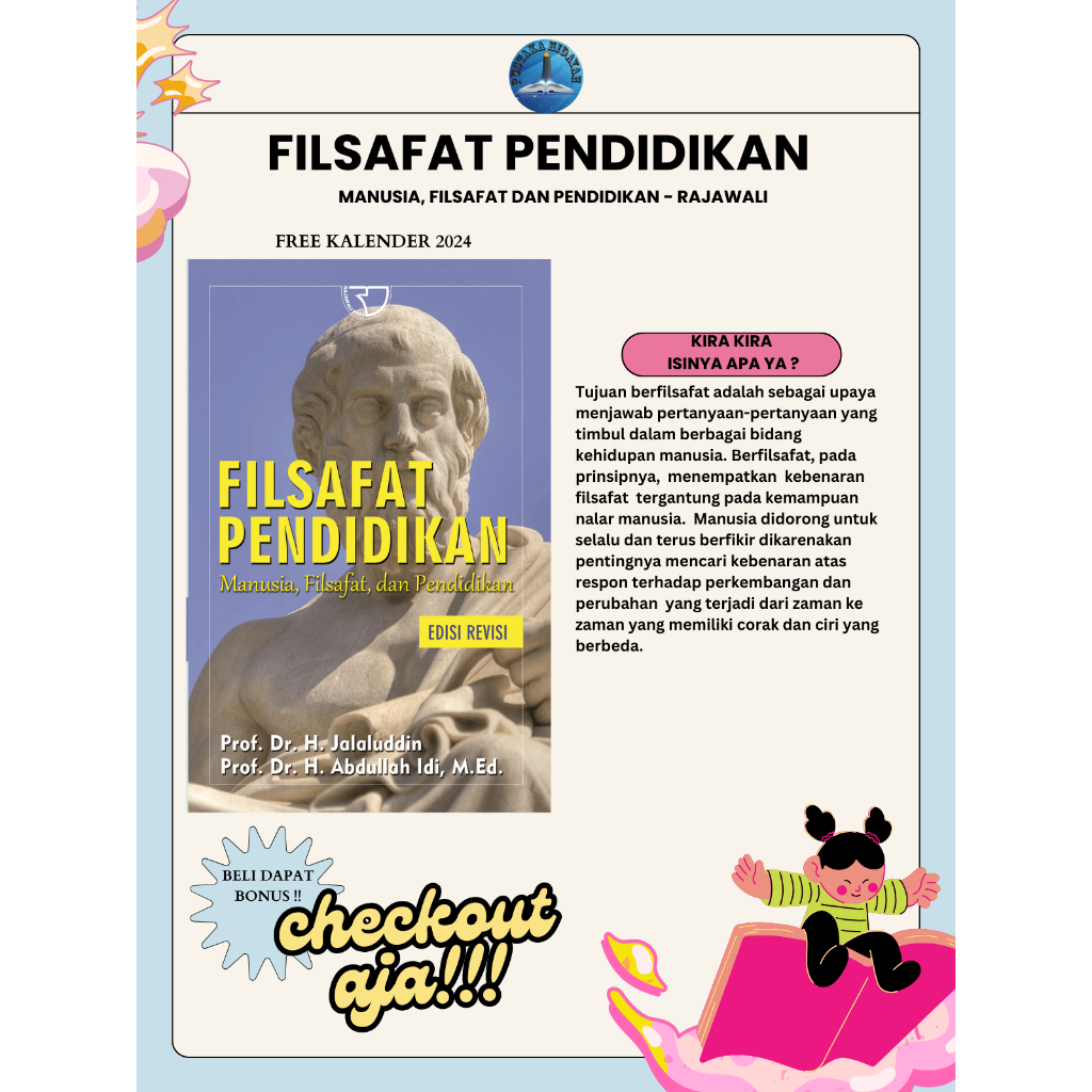 Jual Filsafat Pendidikan: Manusia, Filsafat Dan Pendidikan Edisi Revisi - Jalaluddin Rajawali ...