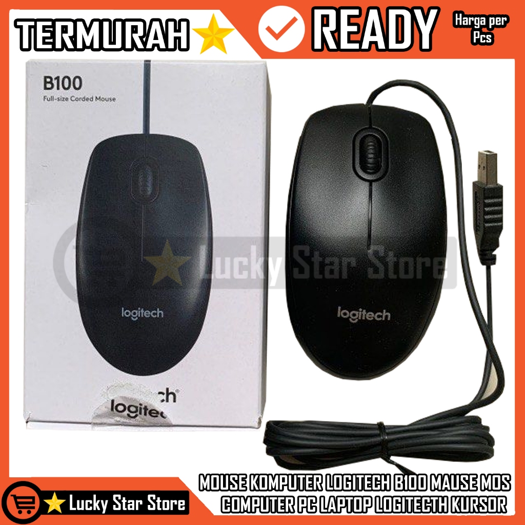 Jual Mouse Komputer Laptop Computer Logitech Logitecth Mause Mos ...