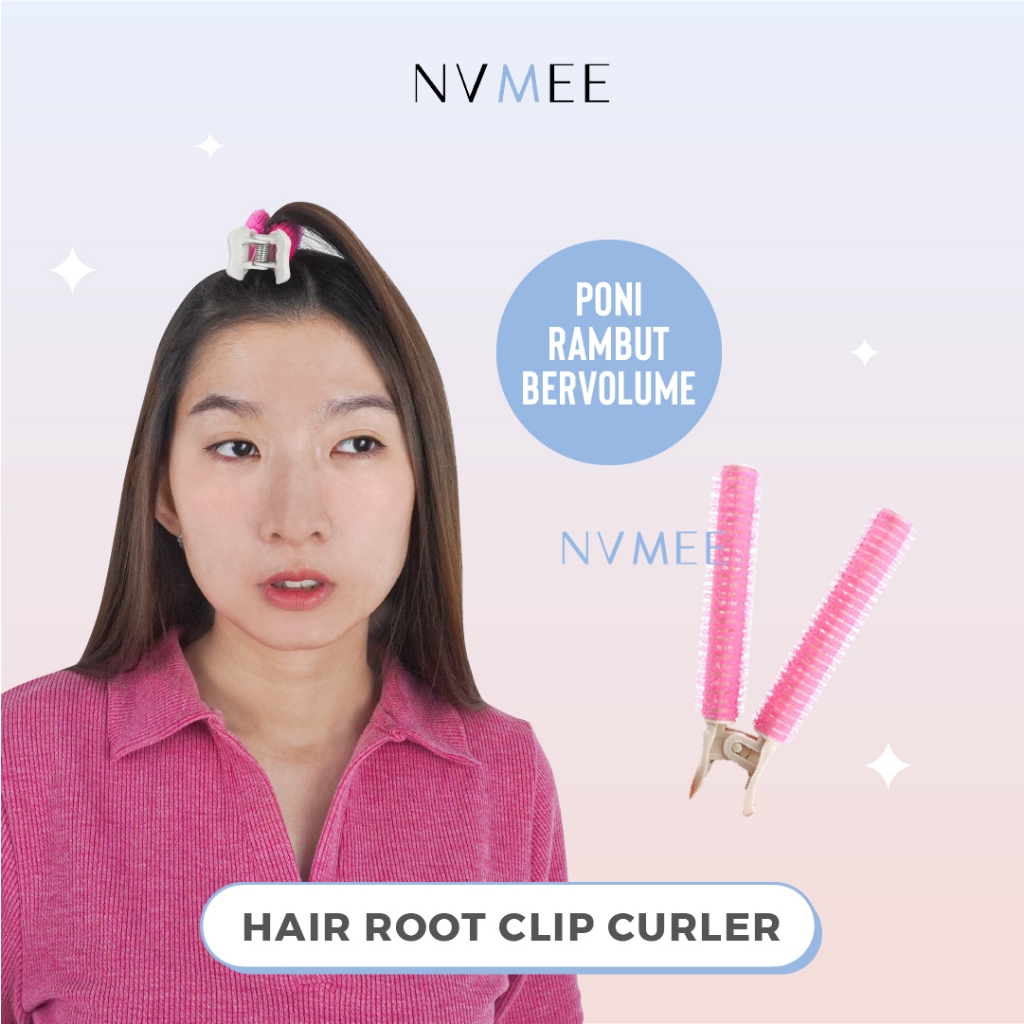Jual NVMEE - Roll Rambut Jepit Untuk Poni / Hair Root Clip Curler ...