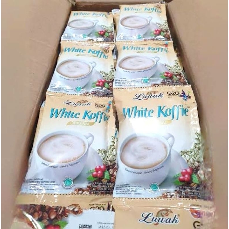 Jual Kopi Luwak / Luwak White Koffie Renceng (isi 10 sachet @20gr ...