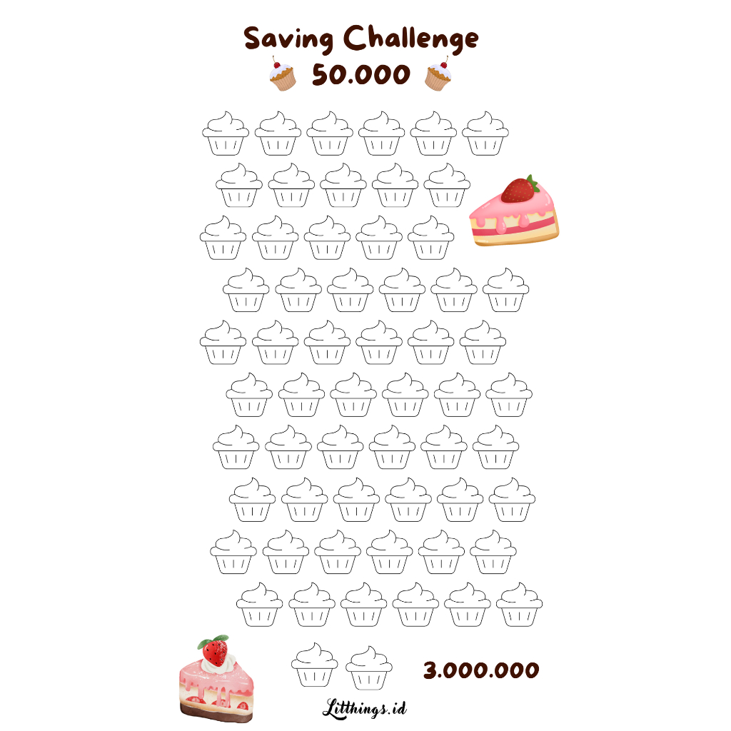 Jual Isi Binder A6 Kertas Menabung | Saving Challenge | Loose Leaf | Shopee Indonesia