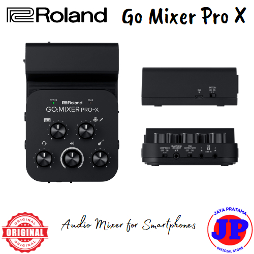 Jual Roland Go Mixer Pro-X Audio Mixer for Smartphone Original | Shopee ...