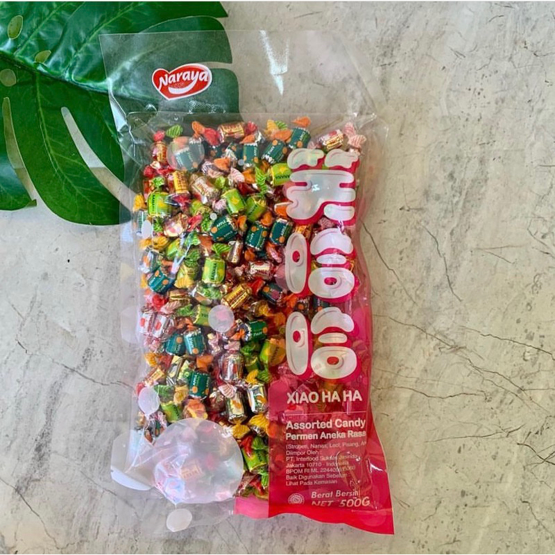 Jual Naraya Xiao Ha Ha Assorted Candy 500gr | Shopee Indonesia