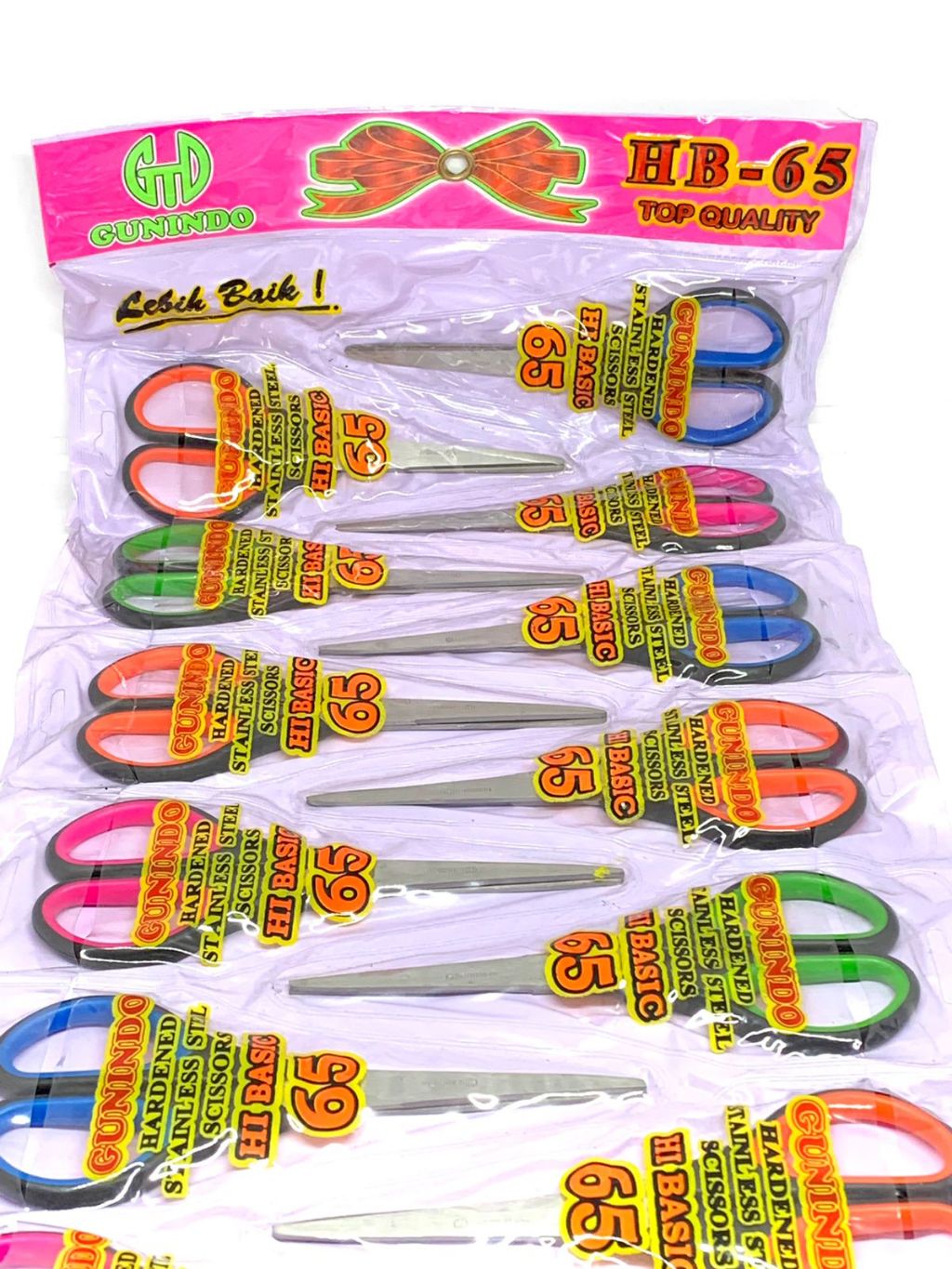 Jual PER 12PCS Gunting Gunindo HB 65 / Gunting Kertas Gunindo | Shopee ...
