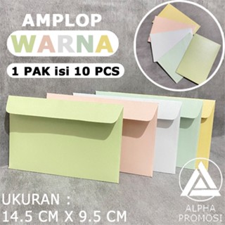 Jual [ ISI 10 Pcs] Amplop Vintage | Amplop Berwarna | JASMINE | FANCY ...