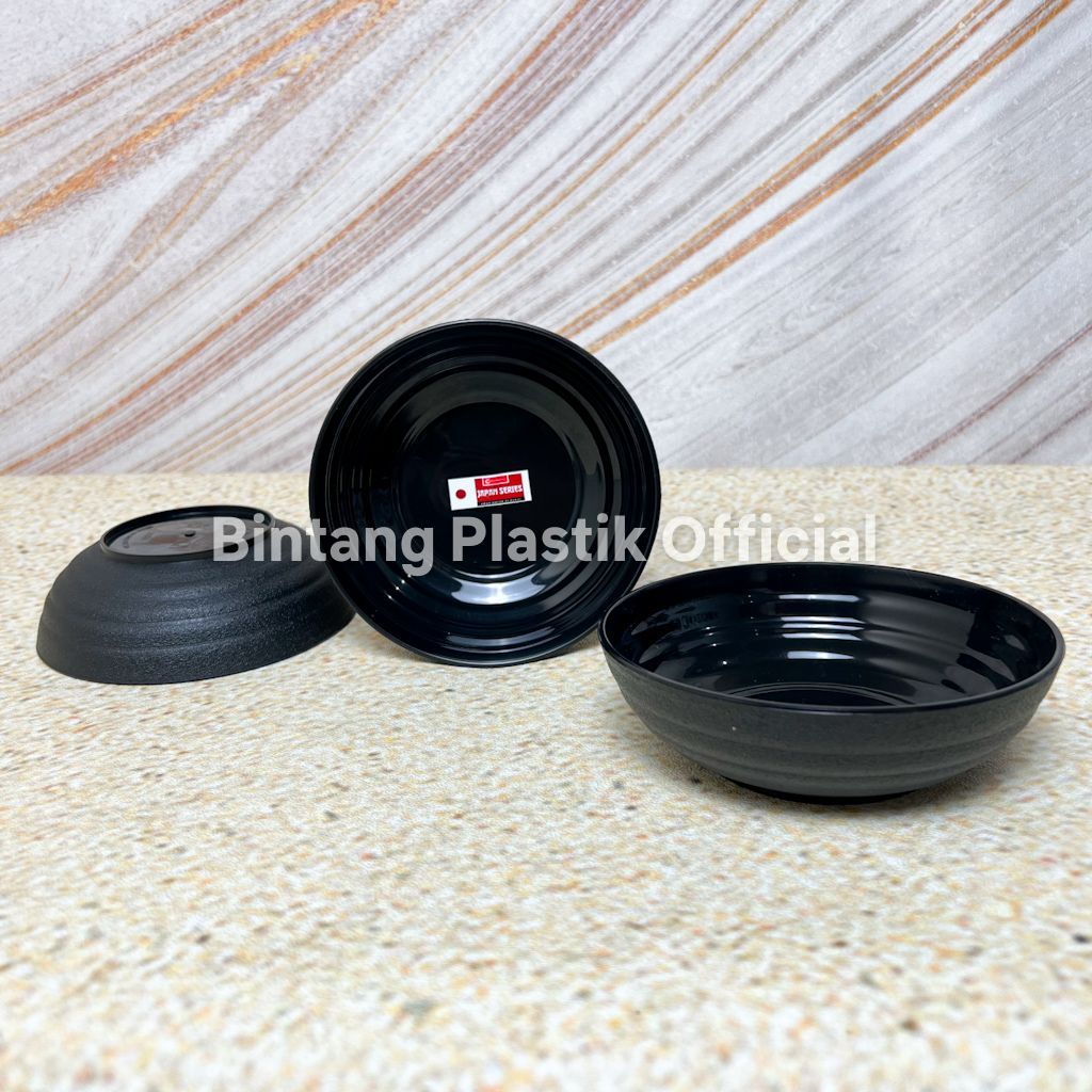 Jual isi 6 pcs | Piring Hitam | Piring Plastik |Piring Kecil Clio 3205 ...