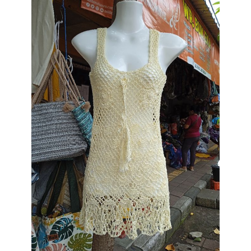 Jual Dress Rajut Midi Kerang | Shopee Indonesia