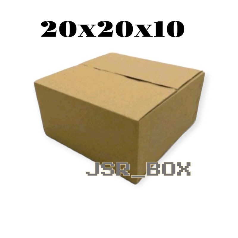 Jual kardus box packing 20x20x10 | Shopee Indonesia