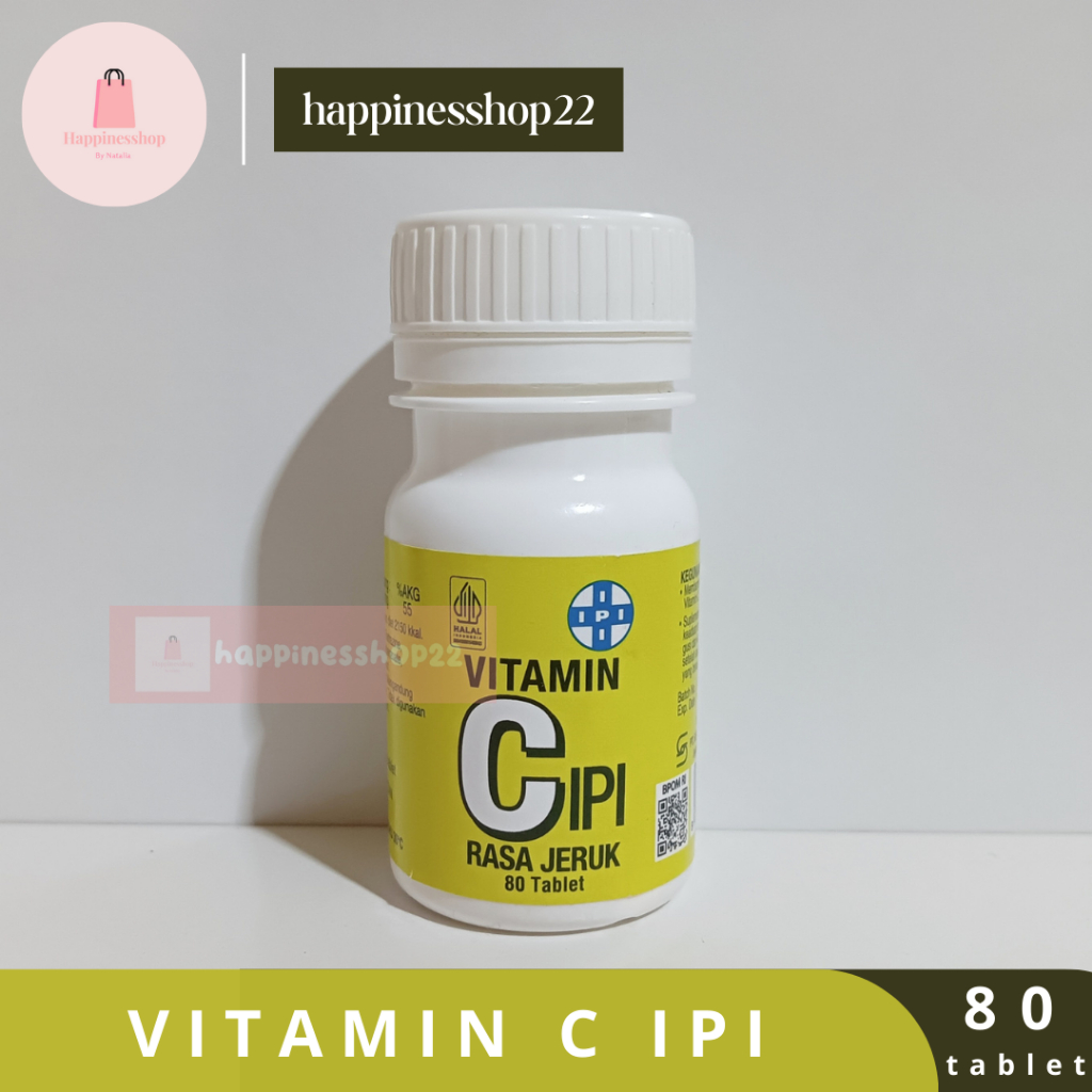 Jual Vitamin C IPI Isi 80 Tablet Exp 2025 | Shopee Indonesia