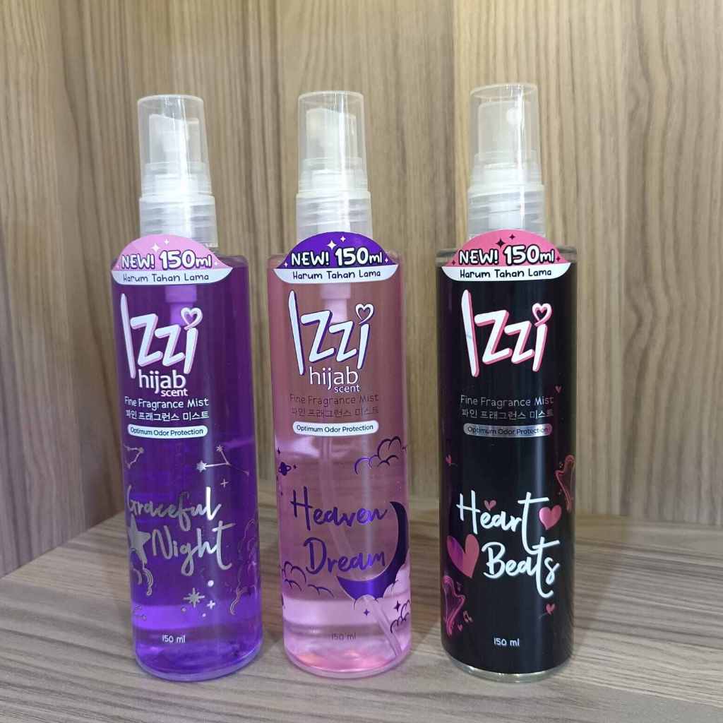 Jual IZZI FINE FRAGRANCE MIST 150ML SERIES NEW PRODUK | Shopee Indonesia