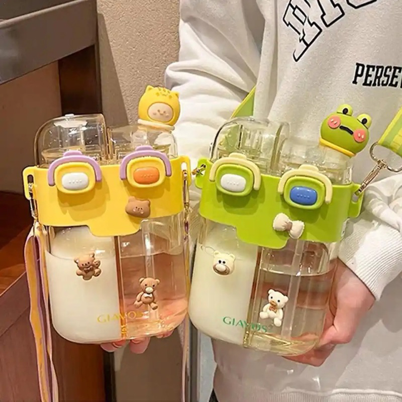 Jual FREE STIKER Botol Minum 2in1 Jumbo Bahan Tebal Botol Minum Anak 2 ...