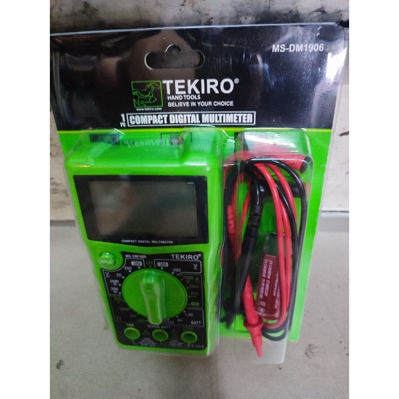 Jual tekiro dm 1906 multimeter multitester avometer digital dm1906 ...