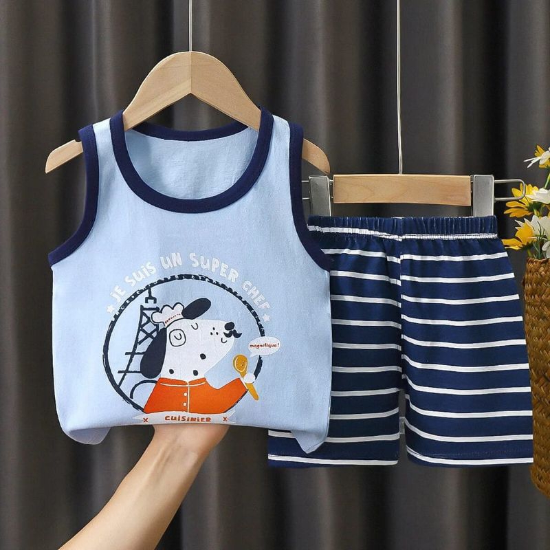 Jual SETELAN SINGLET ANAK ANAK/SETELAN SINGLET ANAK ANAK PREMIUM/SET ...