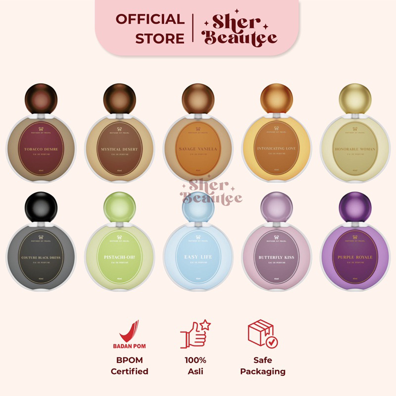 Jual Mother of Pearl Mother of Perfumery Eau De Perfume [EDP] 45ml ...
