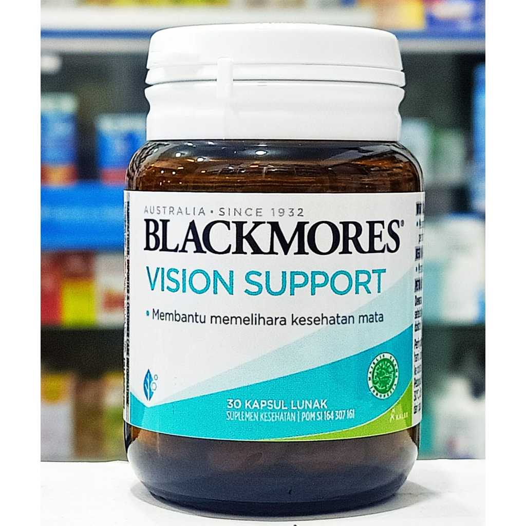 Jual Blackmores Vision Support 𝐈𝐒𝐈 𝟑𝟎 𝐊𝐀𝐏𝐒𝐔𝐋 - Suplemen Kesehatan Mata | Shopee Indonesia