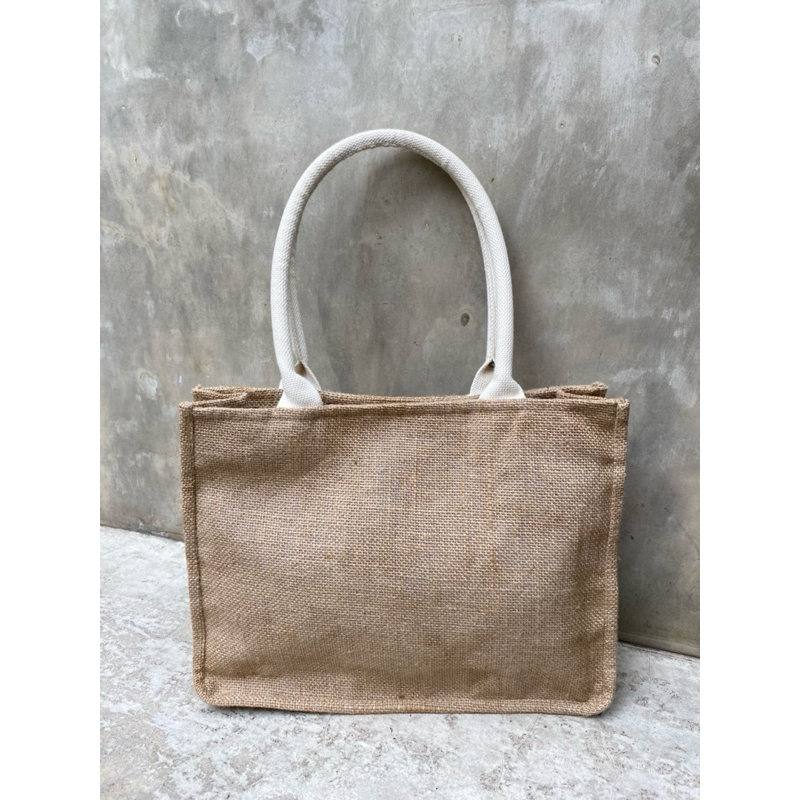 Jual TOTEBAG GONI, TOTEBAG SOUVENIR, TOTEBAG SAVE EARTH | Shopee Indonesia