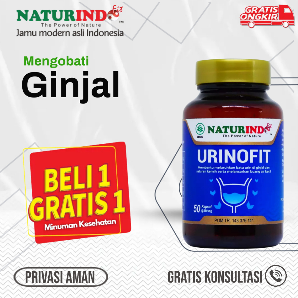 Jual Obat Ginjal Paling Ampuh Herbal Urinofit Naturindo | Shopee Indonesia