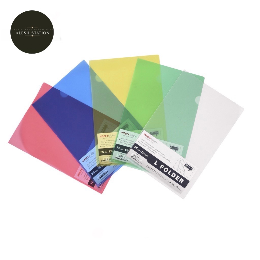 Jual Inter X Map L folio FC F4 Tebal / Map Bening / Clear sleeve (12pc ...