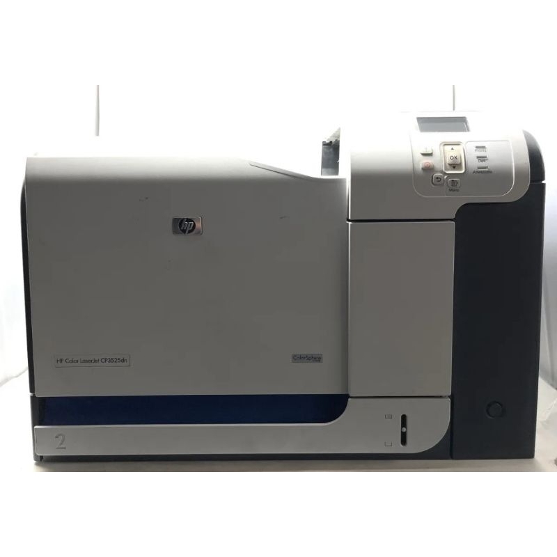 Jual printer color hp laserjet cp3525dn printer foto dan stiker ...