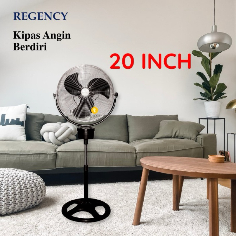 Jual Stand Fan Regency 20 Inch Kipas Angin Besi Tornado Regency TST 20 ...