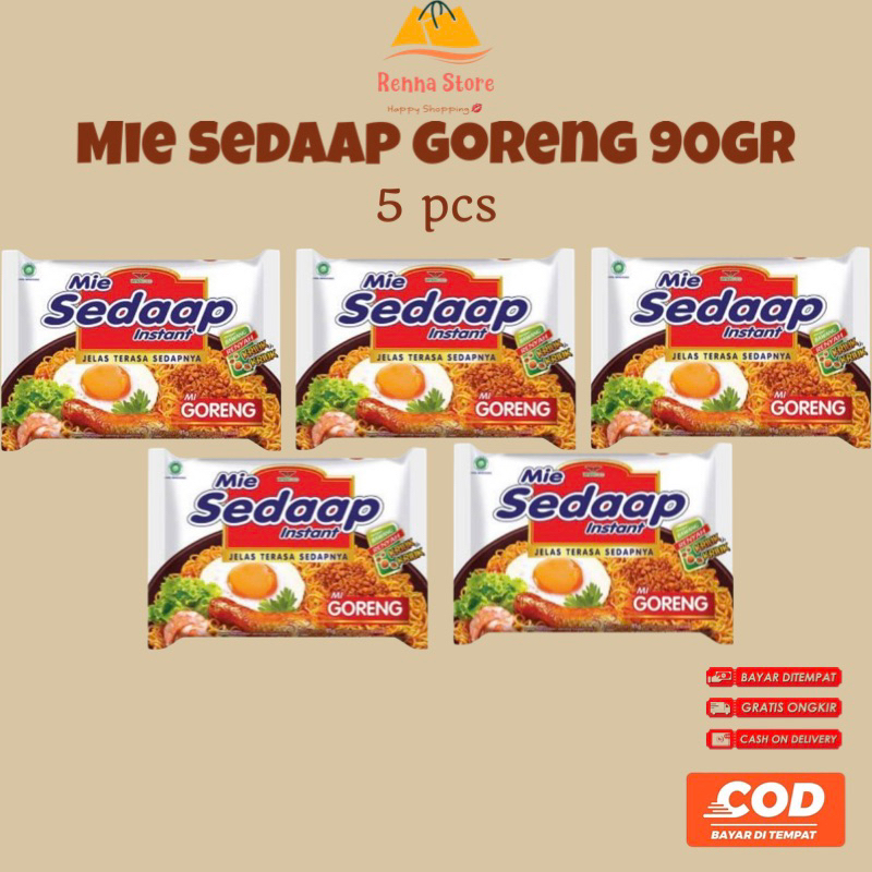 Jual 5pcs MIE SEDAAP Goreng Devina & Kuah Soto Baso Kari Spesial Korean ...