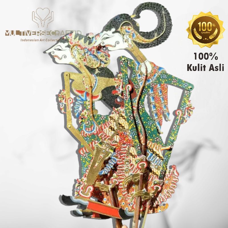 Jual Wayang Alusan Kulit Kerbau ASLI Kamajaya Kamaratih Alusan Ukuran ...
