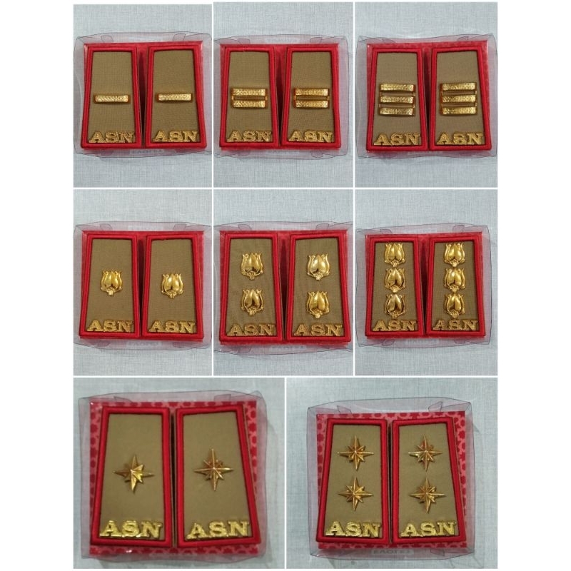 Jual PANGKAT ASN SUMSEL Gol 3A,3B,3C,3D Lis merah | Shopee Indonesia