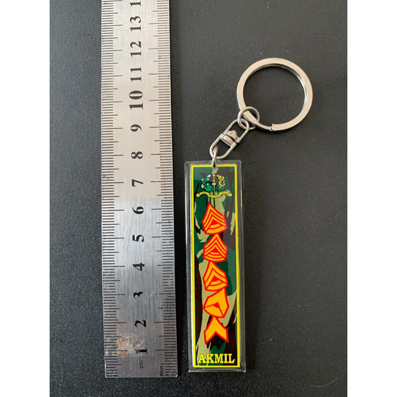 Jual Ganci Gantungan Kunci Mika Sevron Baju Mini Loreng PDL Taruna ...