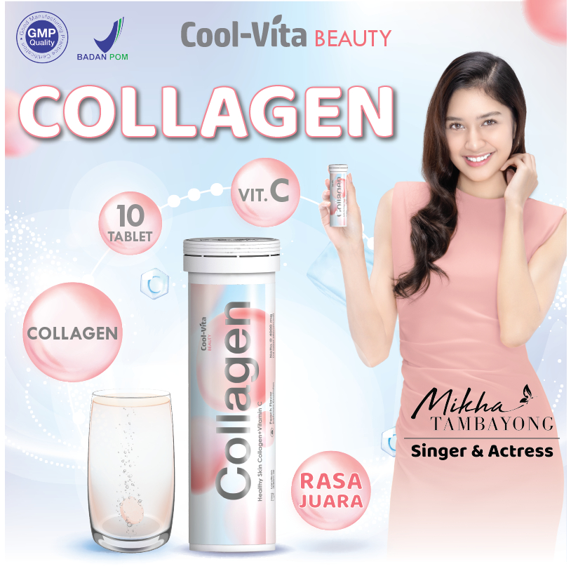 Jual MFI - CoolVita Beauty Collagen Healthy Skin Effervescent l Netto ...