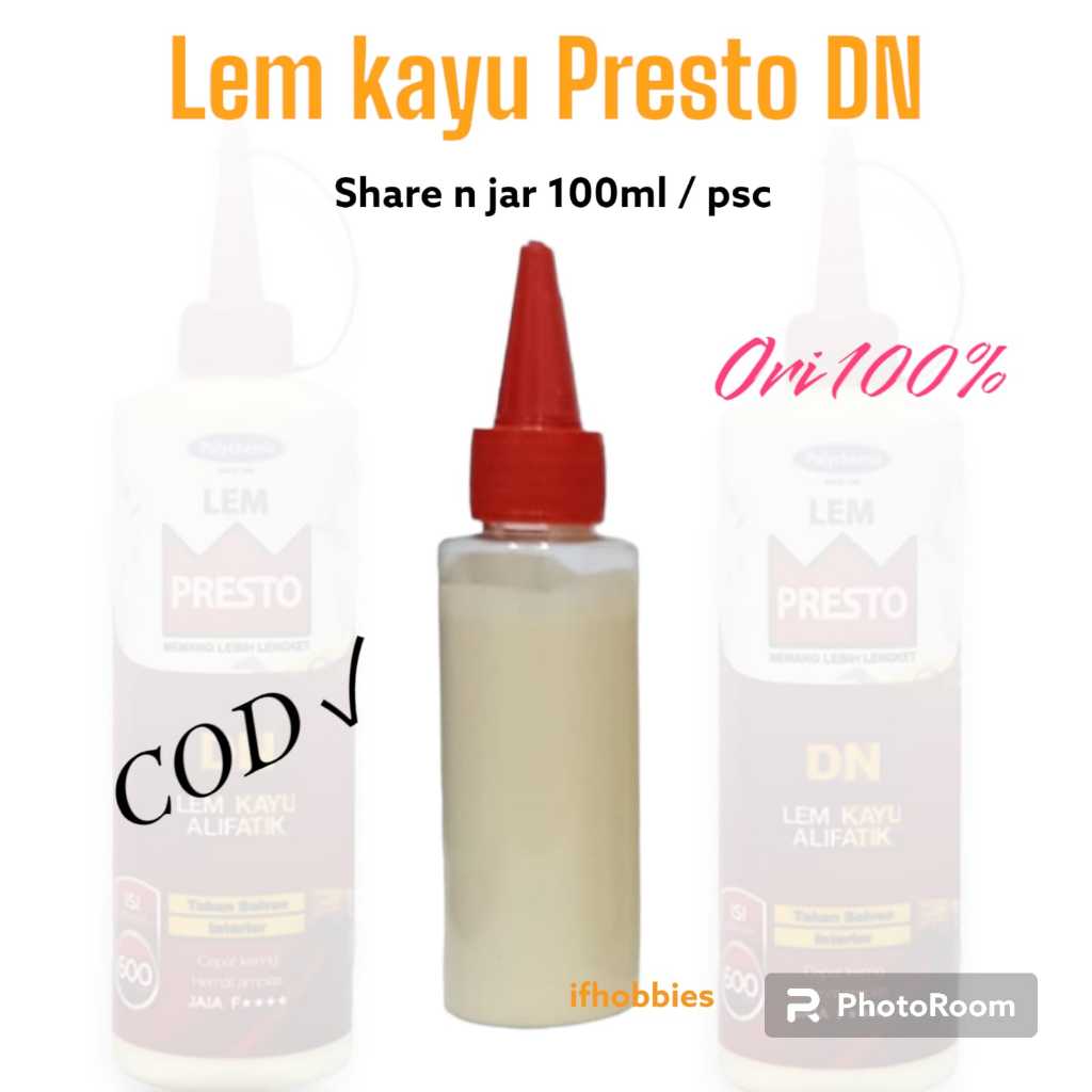 Jual Lem kayu presto Dn 100ml | Shopee Indonesia