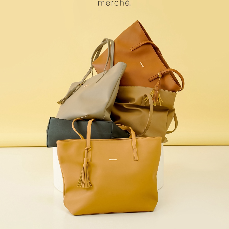 Jual LANGSUNG ATC Ashley Zipper Merche Tas Besar Wanita Totebag ...