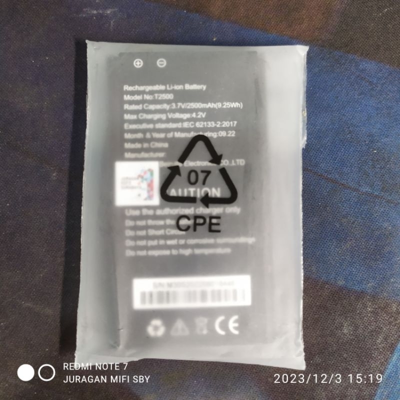 Jual ORIGINAL Baterai Battery Modem Wifi Mifi Advan iPocket MF01 MF 01 ...