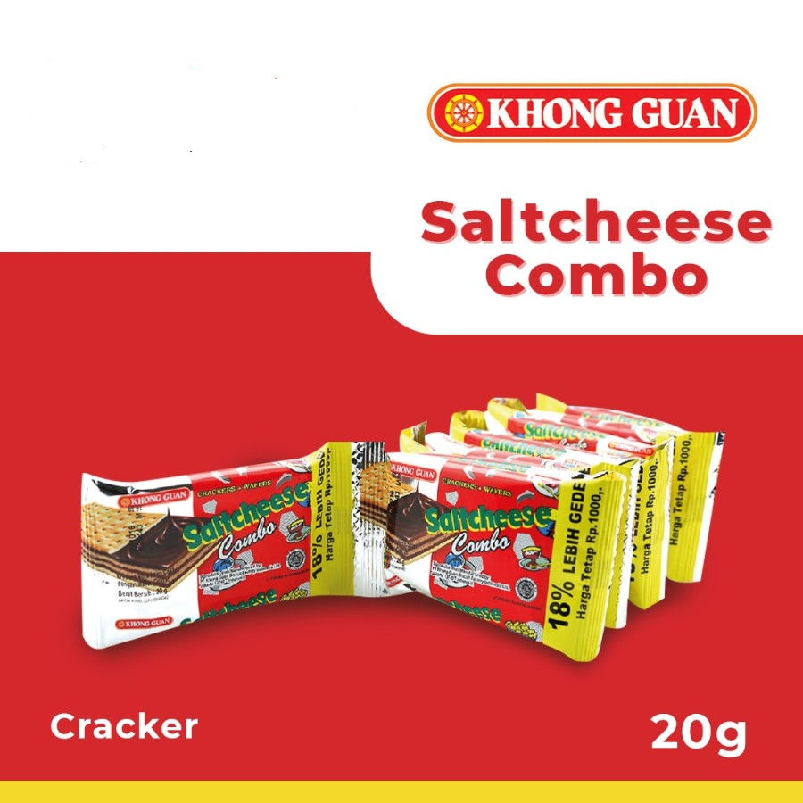 Jual Khong Guan Saltcheese Combo per pax isi 10pcs @22gram [GOJEK/GRAB ...