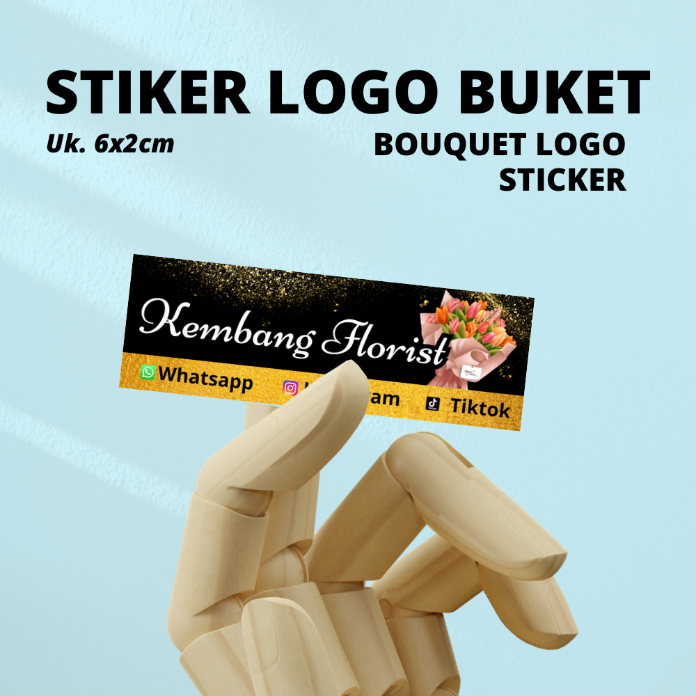 Jual STIKER BUKET / BUNGA / BOUQUET / FLOWER / FLORIST (A3) | SUN ...