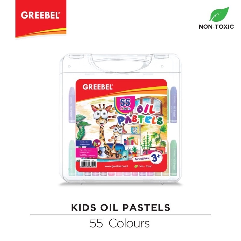 Jual FS Crayon Grebel 55 / Crayon Oil Pastel Grebel 55 / Krayon Greebel ...