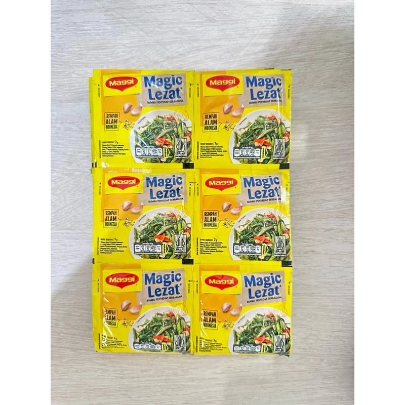 Jual Maggi magic lezat renteng penyedap rasa isi 12 pak | Shopee Indonesia