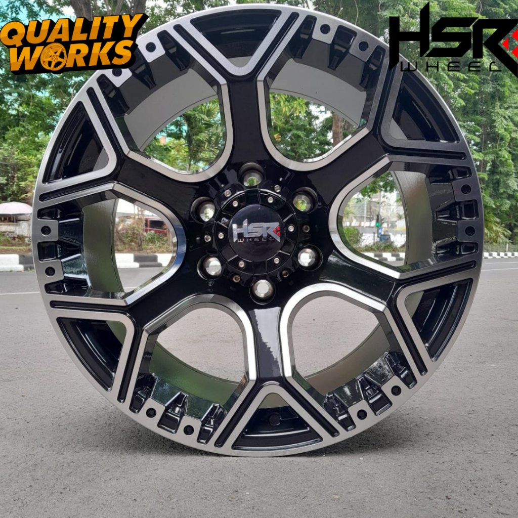 Jual Velg mobil model terbaru ring 18 mobil pajero hilux pelek HSR ...