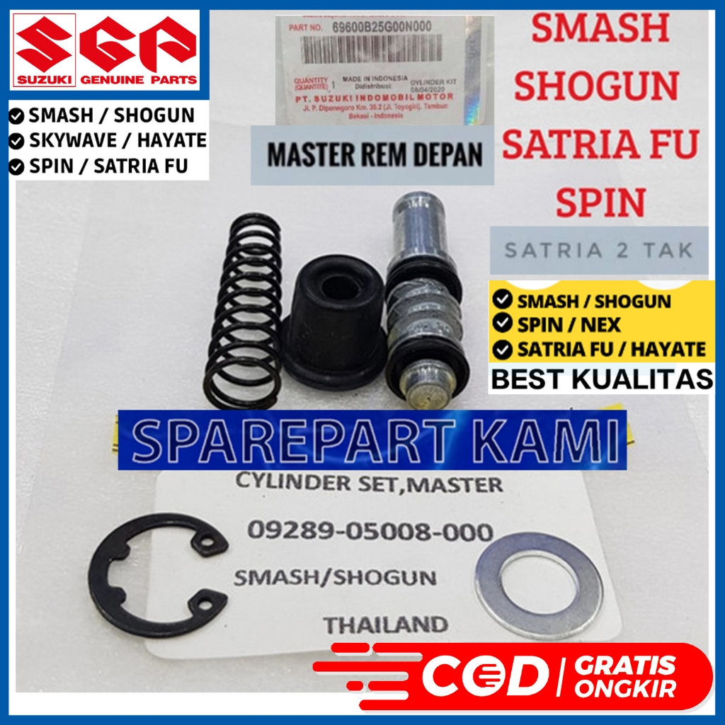 Jual SEAL MASTER REM DEPAN SUZUKI SATRIA FU 150 KARBU CBU FACELIFT HIU LUMBA 2 TAK SMASH TITAN ...