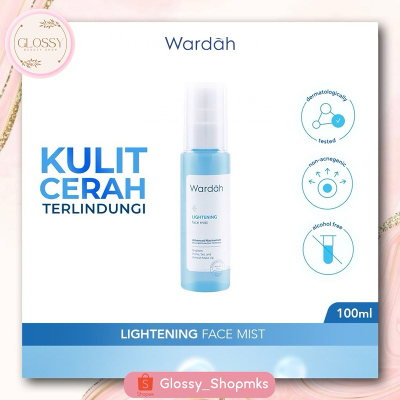 Jual WARDAH Lightening Face Mist 60ml | Face Mist 3-in-1 dengan ...