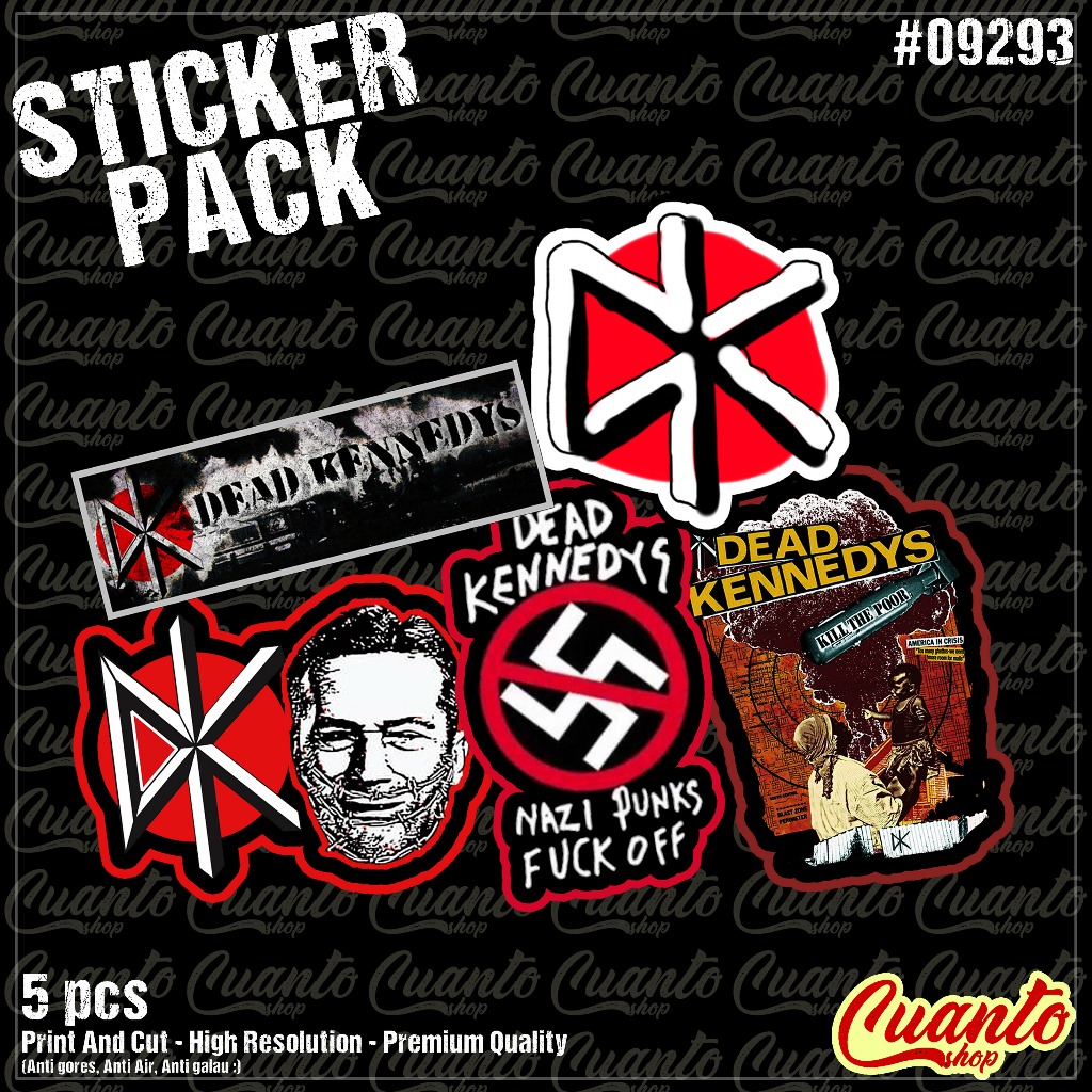 Jual STICKER STIKER DEAD KENNEDYS / STIKER STICKER BAND PUNK ROCK ...