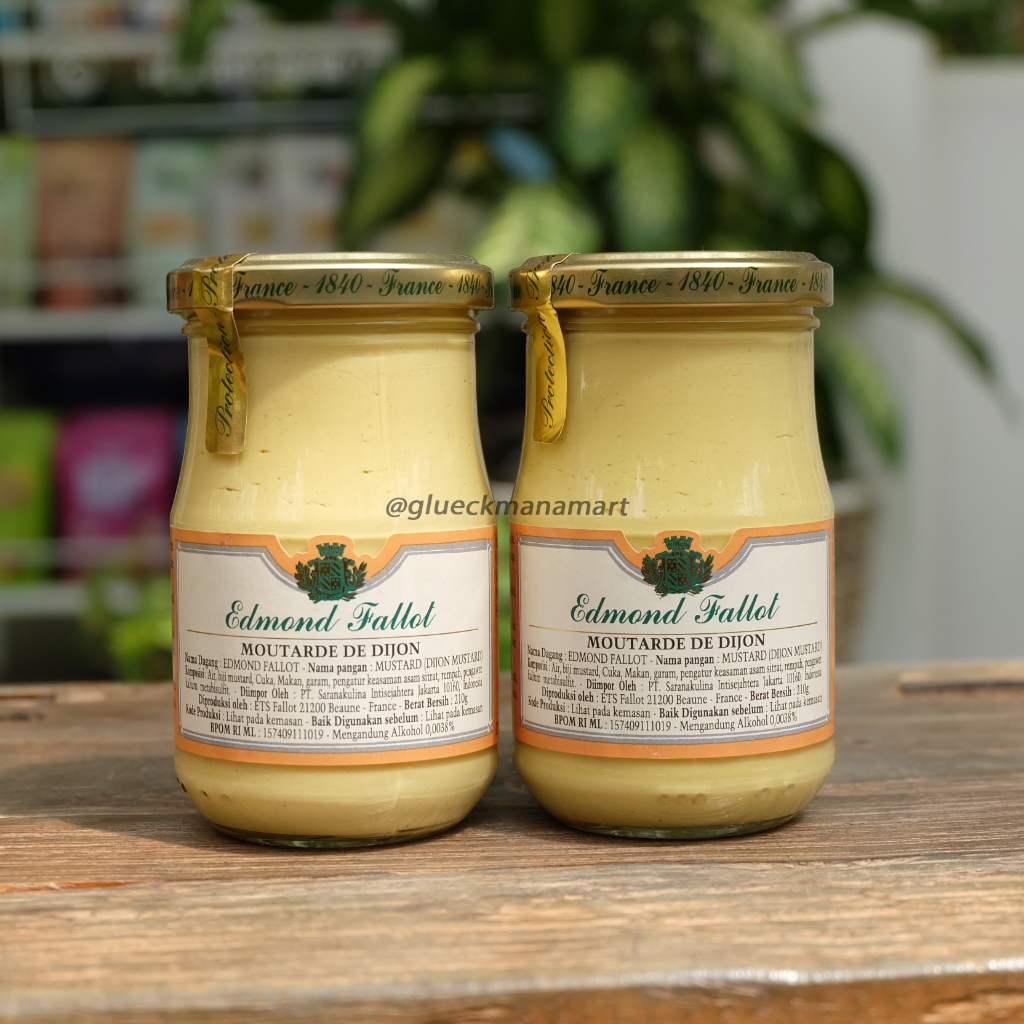 Jual Fallot Mustard De Dijon 210gr - Mustard Sauce | Shopee Indonesia
