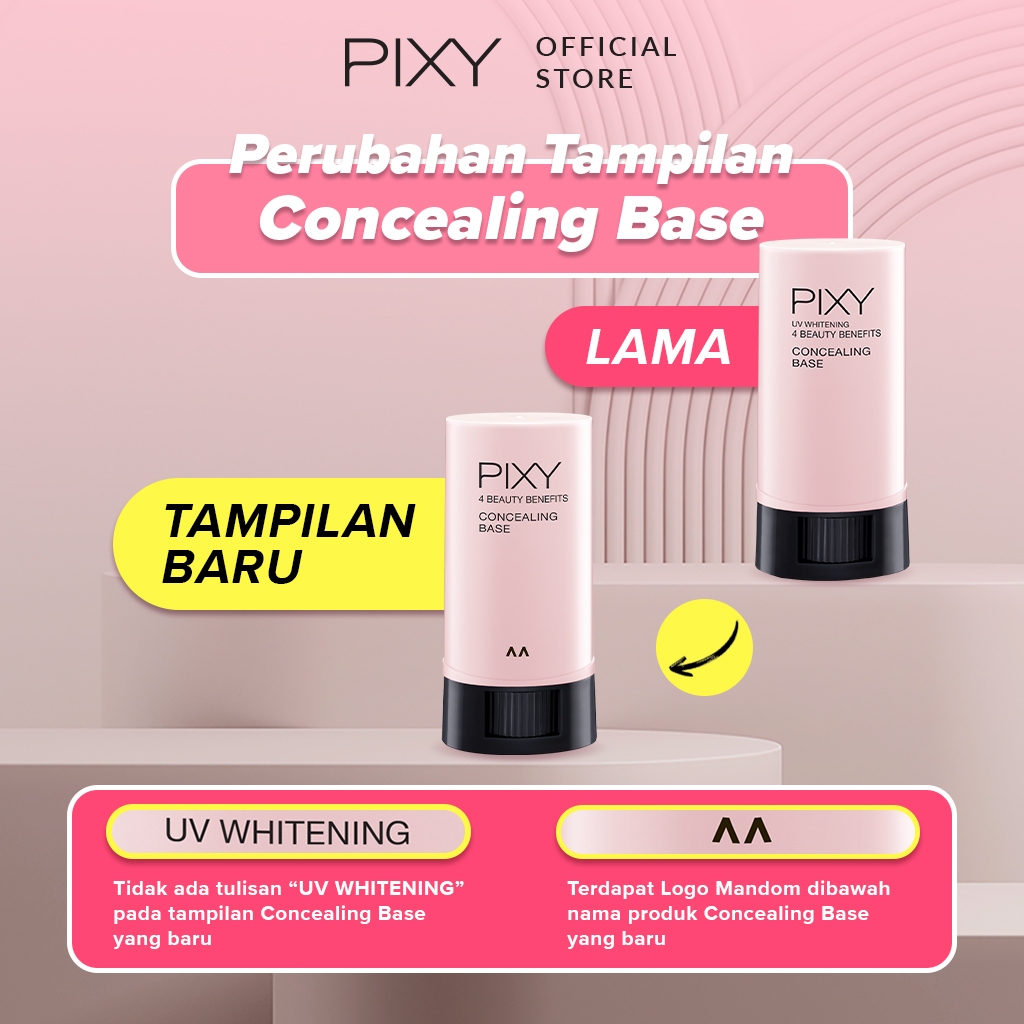 Jual Pixy 4 Beauty Benefits UV Whitening Concealing Base | Shopee Indonesia