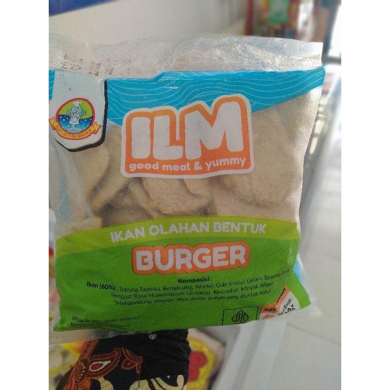 Jual ILM tempura bentuk burger 500gr | Shopee Indonesia