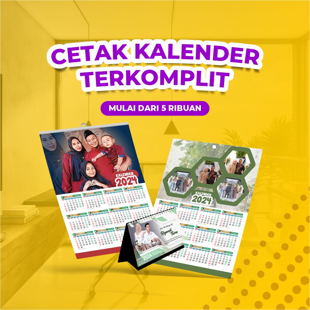 Jual KALENDER 2024 CUSTOM TERMURAH I KALENDER CALEG I KALENDER PARTAI ...