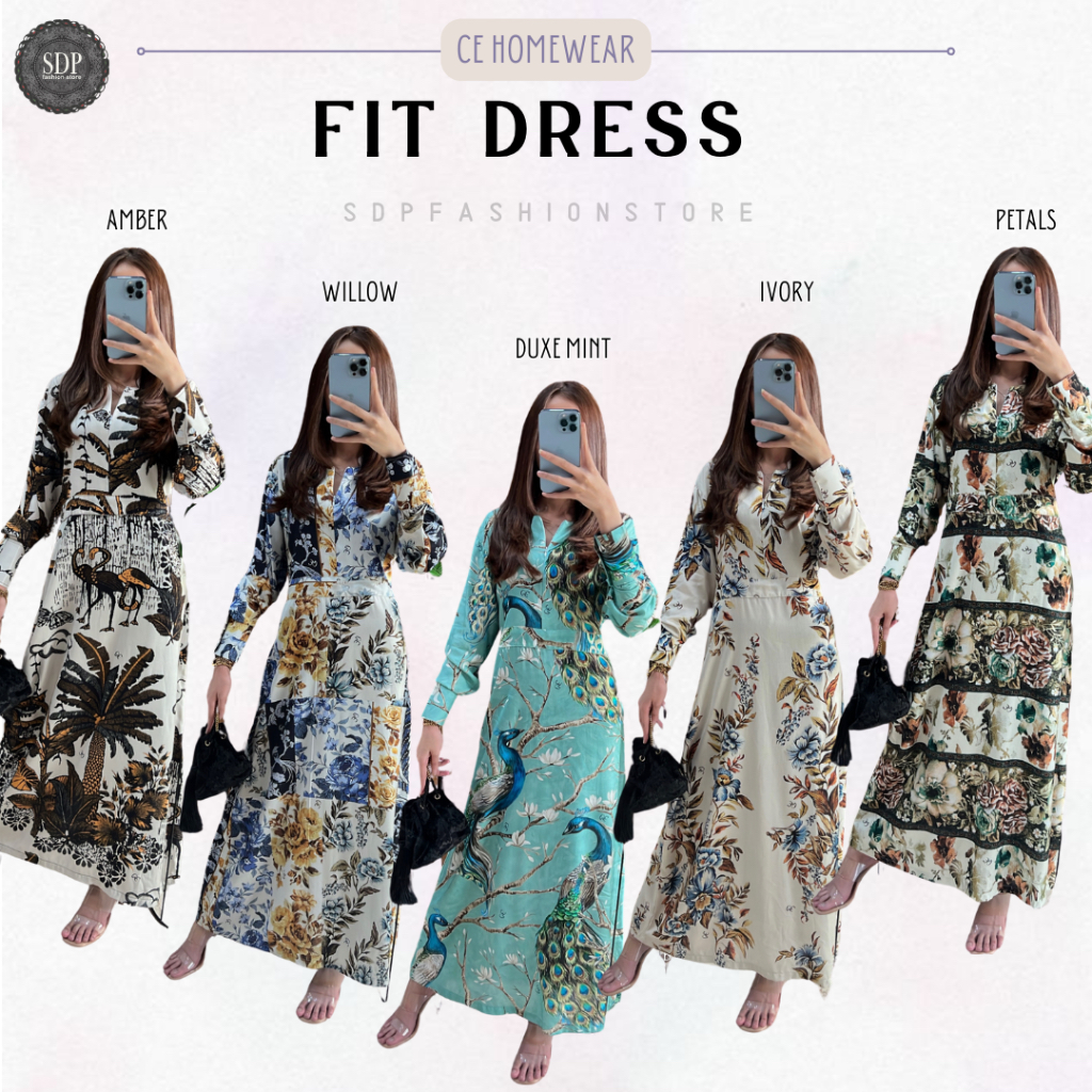 Jual Dress Fit Burj Khalifah (Ce Homewear) | Shopee Indonesia