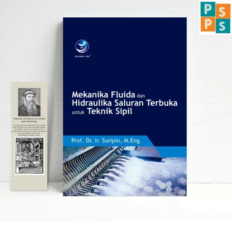 Jual BUKU ORIGINAL Mekanika fluida dan hidraulika saluran terbuka untuk teknik sipil Andi ...
