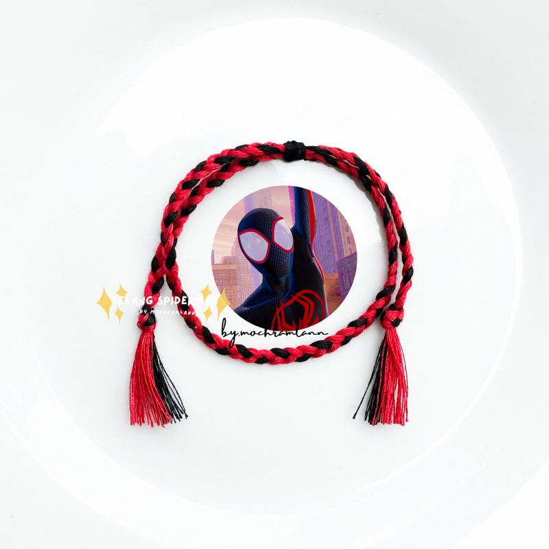 Jual Gelang Couple Spiderman Miles Morales & Gwen Stacy | Spiderman ...