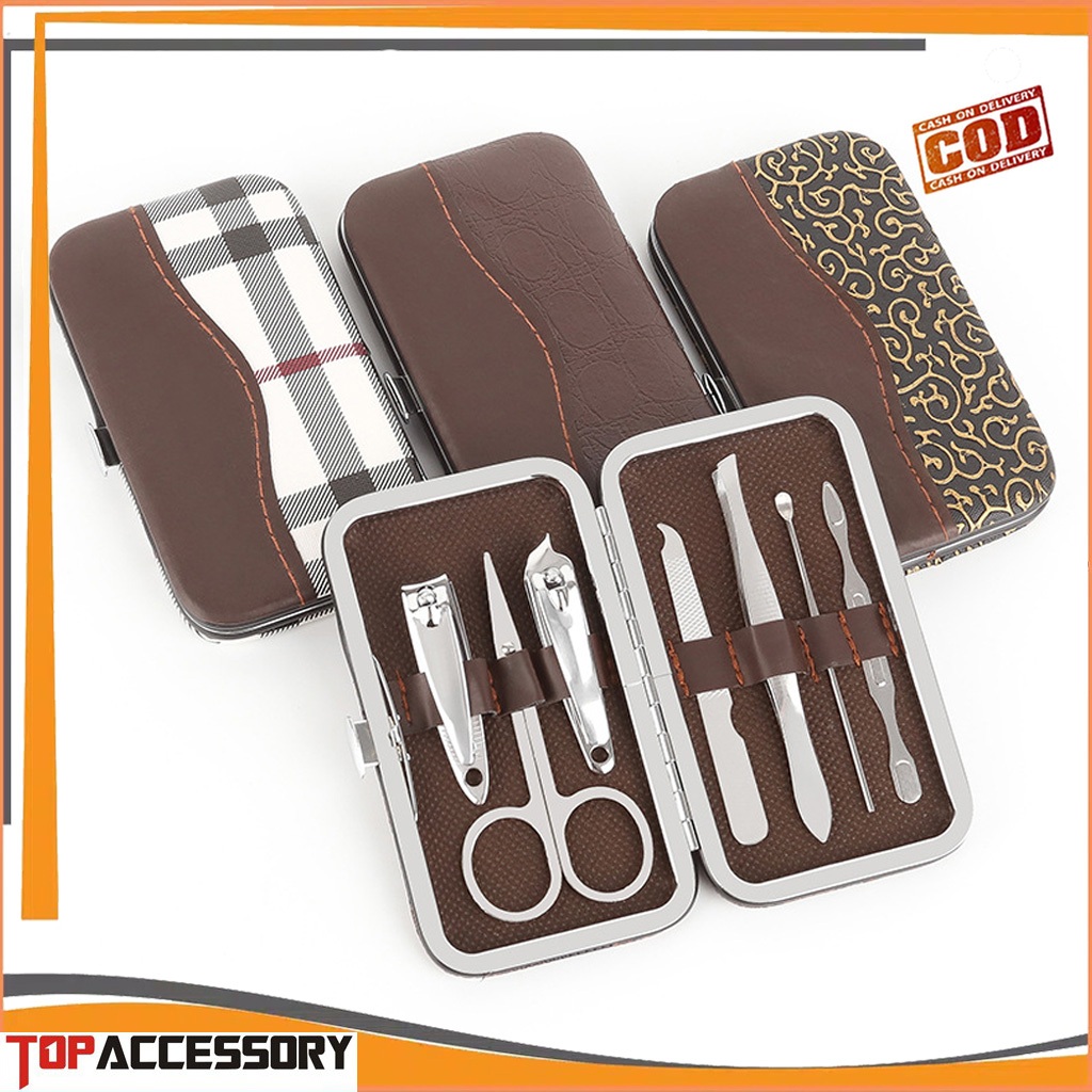 Jual Gunting Kuku Set 7 Pcs Nail Art Set Manicure Pedicure / Gunting ...