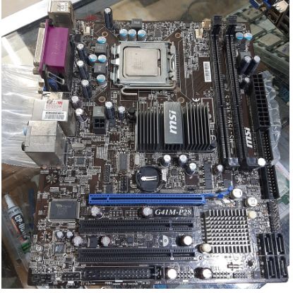 Jual mainboard G41 ddr3 second normal | Shopee Indonesia