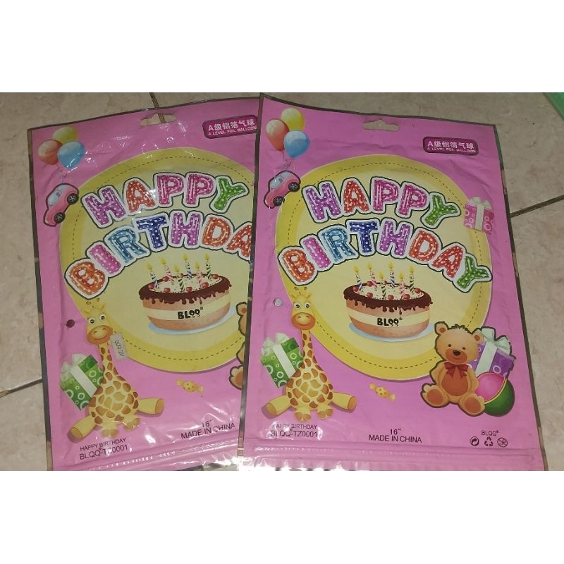 Jual balon happy birthday | Shopee Indonesia